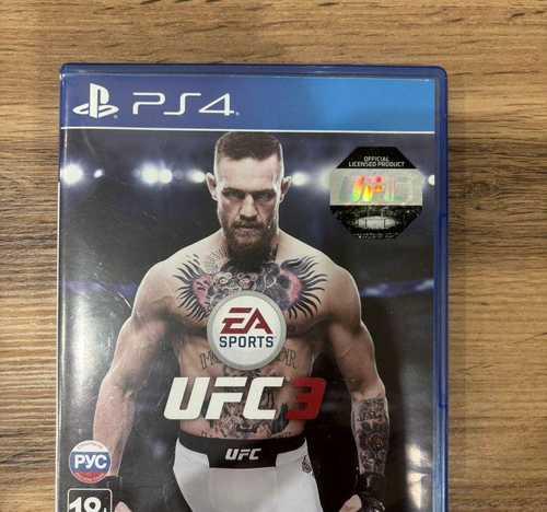 Игра UFC3 на PS4/PS5
