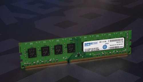 Оперативная память DDR3 4GB spectek 1333Mhz