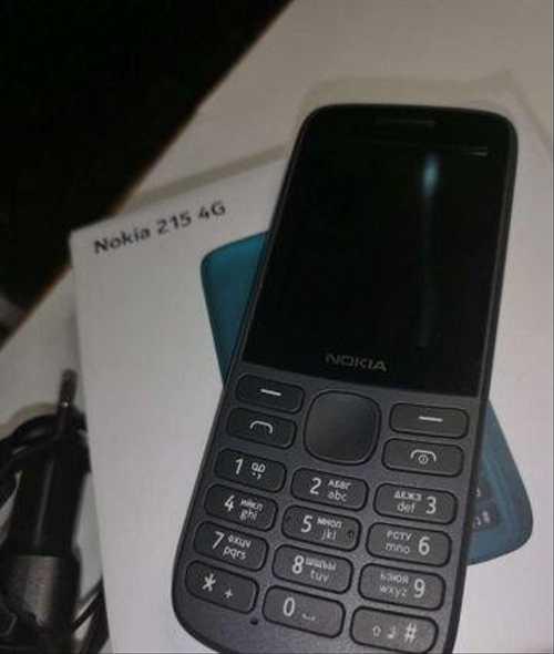 Телефон nokia 215 4G новый