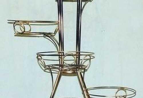 Подставка под цветы металлическая