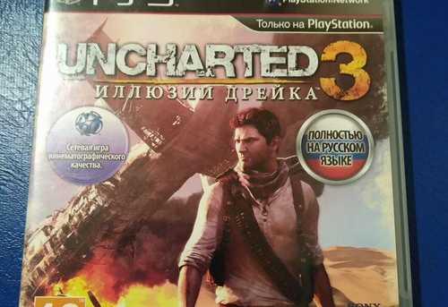 Диск для PS3 - Uncharted 3 - Иллюзии Дрейка