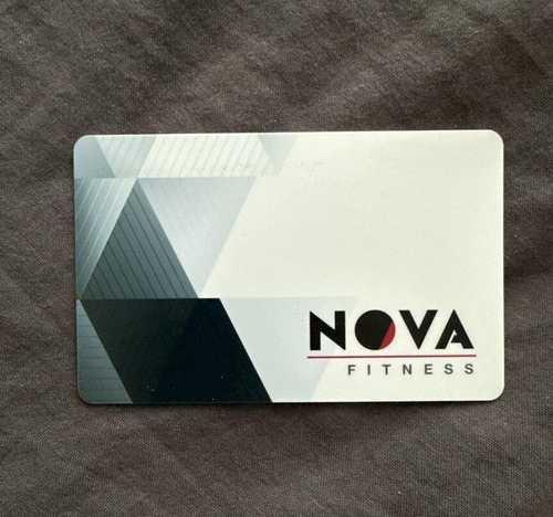 Абонемент nova fitness