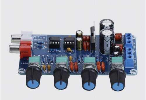 Плата предусилителя звука NE5532