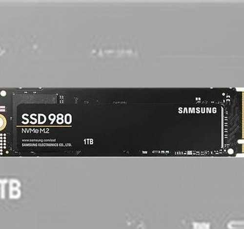 SSD накопитель Samsung 980 MZ-V8V1T0BW 1тб, M.2 22