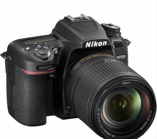 Nikon D7500 Kit AF-S DX nikkor 18-140mm 1:3.5-5.6