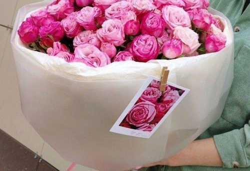 Живые цветы букеты кустовые пион розы,доставка