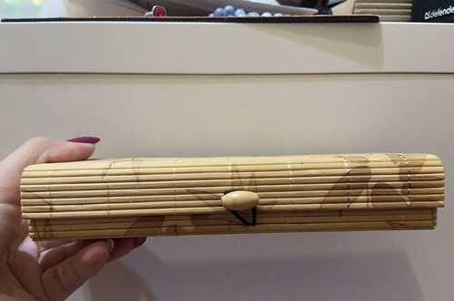 Шкатулка бамбуковая для украшенний