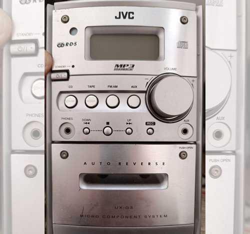 Музыкальный центр JVC UX-G3 по частям