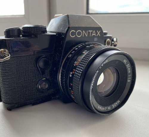 Плёночный фотоаппарат contax