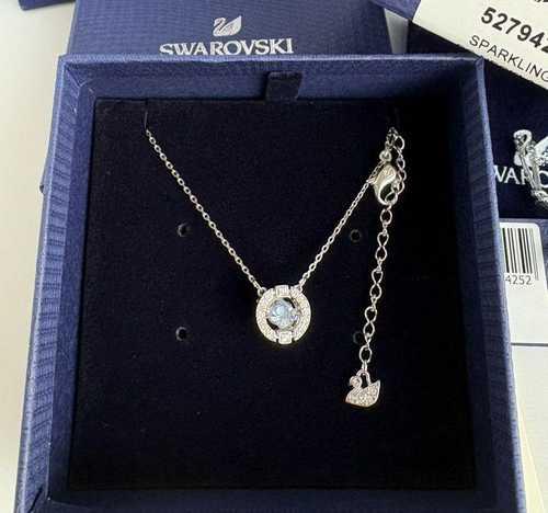 Swarovski подвеска "танцующий" кристалл