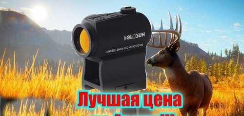 Коллиматорный прицел holosun micro hs403gl (2 MOA)