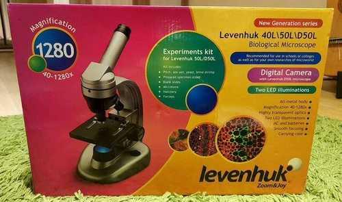 Микроскоп Levenhuk 40l/50l/d50l