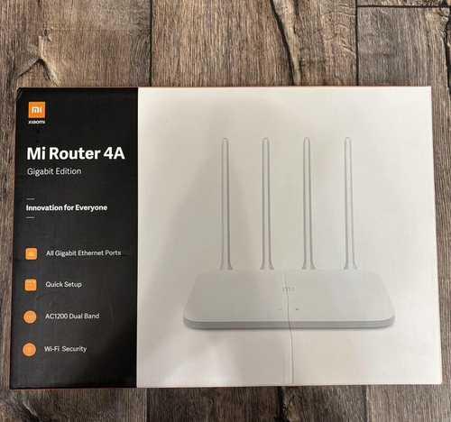 Роутер wi-fi “Xiaomi Mi 4A Gigabit Edition”