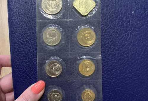 Годовой набор монет СССР 1989