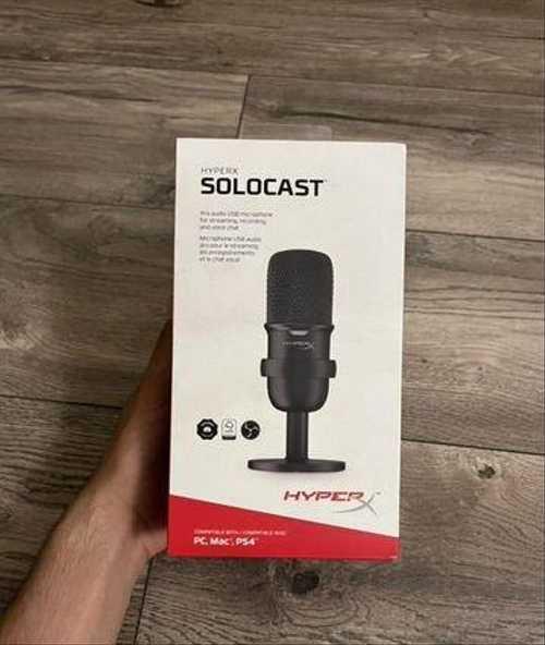Студийный микрофон Hyperx Solocast