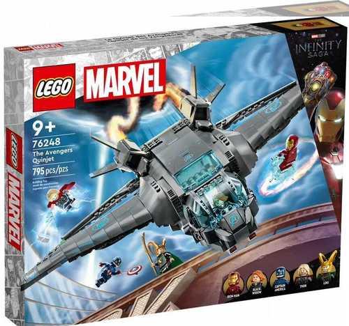 Lego Super Heroes Квинджет Мстителей 76248