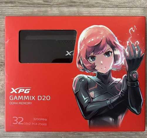 Adata xpg gammix d20 64 гб 3200