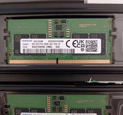 Оперативная память DDR5 5600 sodimm samsung 8Gb