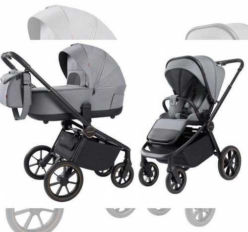 Коляска 2 в 1 Carrello Epica (Silver Grey)