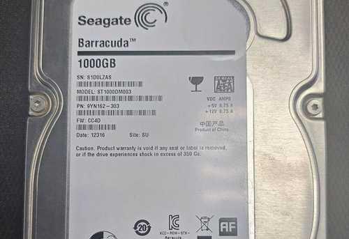 Жесткий диск 1тб Seagate ST1000DM003