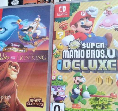 Игры для nintendo switch Aladdin and Lion King