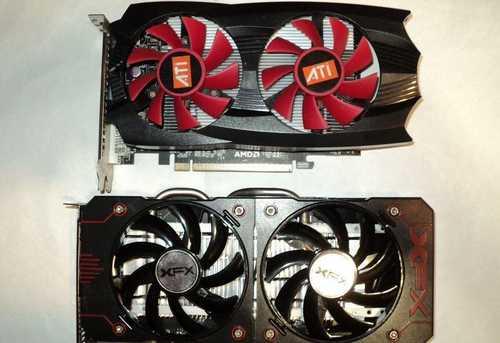 Видеокарты RX560 и AMD6850