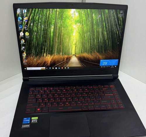 Ноутбук MSI GF63 Thin 11UD-206XRU