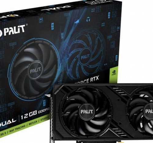 Palit Видеокарта GeForce RTX 4070 Dual 12 гб