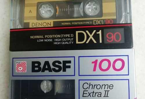 Новые аудиокассеты Denon, BASF