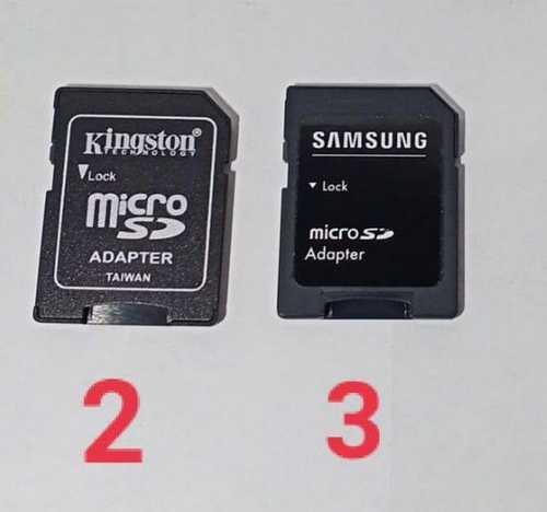 Переходники с microSD на SD