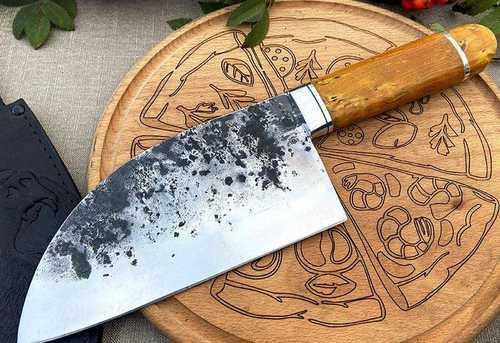 Сербский нож №3", клинок сталь Х12мф, рукоять стаб