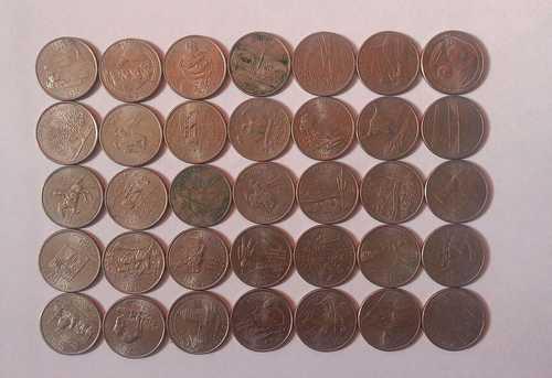 Монеты 25 центов