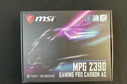 MSI MPG Z390 gaming edge AC