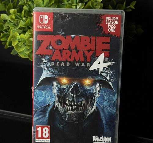 Nintendo switch игра Zombie Army 4