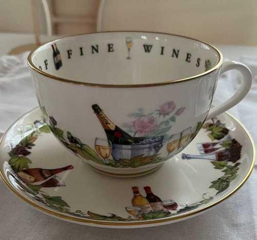 Royal worcester fine bone china Чайная пара