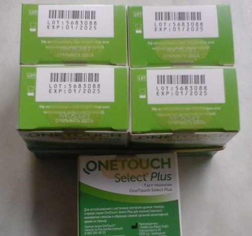 Тест полоски one touch select plus 50шт