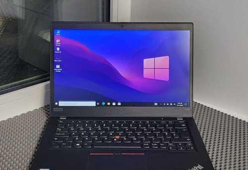 Сенсорный thinkpad x390 i5-8gen/ssd/16gb