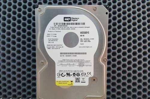 Жесткий диск 250Gb SATA 3.5" Western Digital WD250