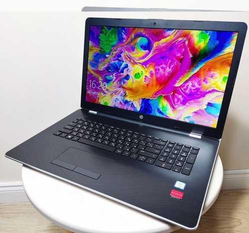 Шикарный 17.3 HP 12-и гиговый, Core i3, SSD256, R5