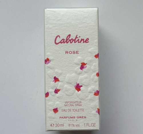 Gres Cabotine Rose edt 30 мл винтаж