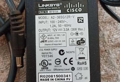 Блок питания Linksys A2-36SG12R