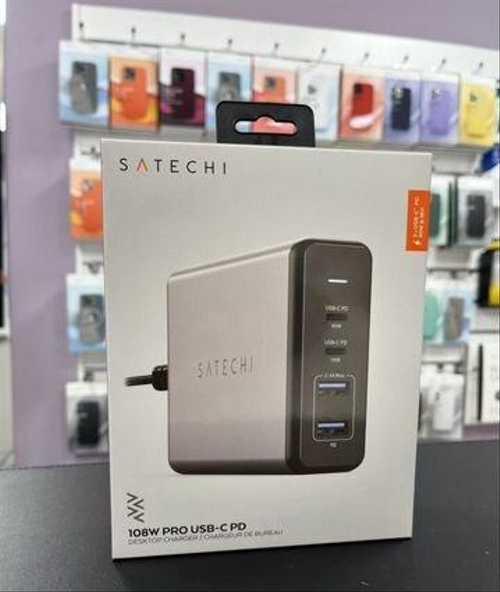 Сетевое зарядное устройство Satechi 108W Pro USB-C
