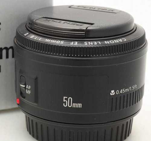 Canon 50mm f/1.8 EF II