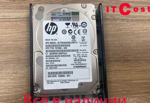 HDD HP 2.5'' 900GB 10K SAS for 3Par (жесткий диск)