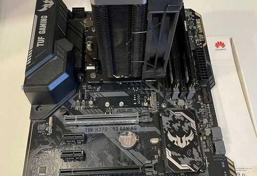 Asus TUF H370-Pro Gaming + i5 9400f + 16гб DDR4 26