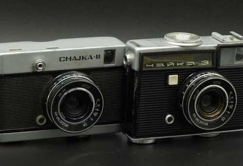 Плёночные фотоаппараты Чайка 2 и Чайка 3