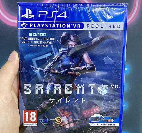 Диск ps4 Sairento Vr