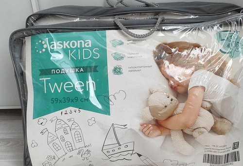 Подушка детская ортопедическая ascona kids tween