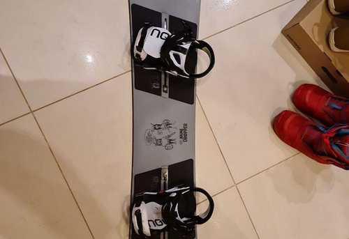 Комплект сноуборд burton 158+крепление