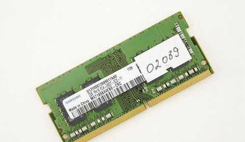 Оперативная память DDR4 2 GB 2400 MHz Samsung